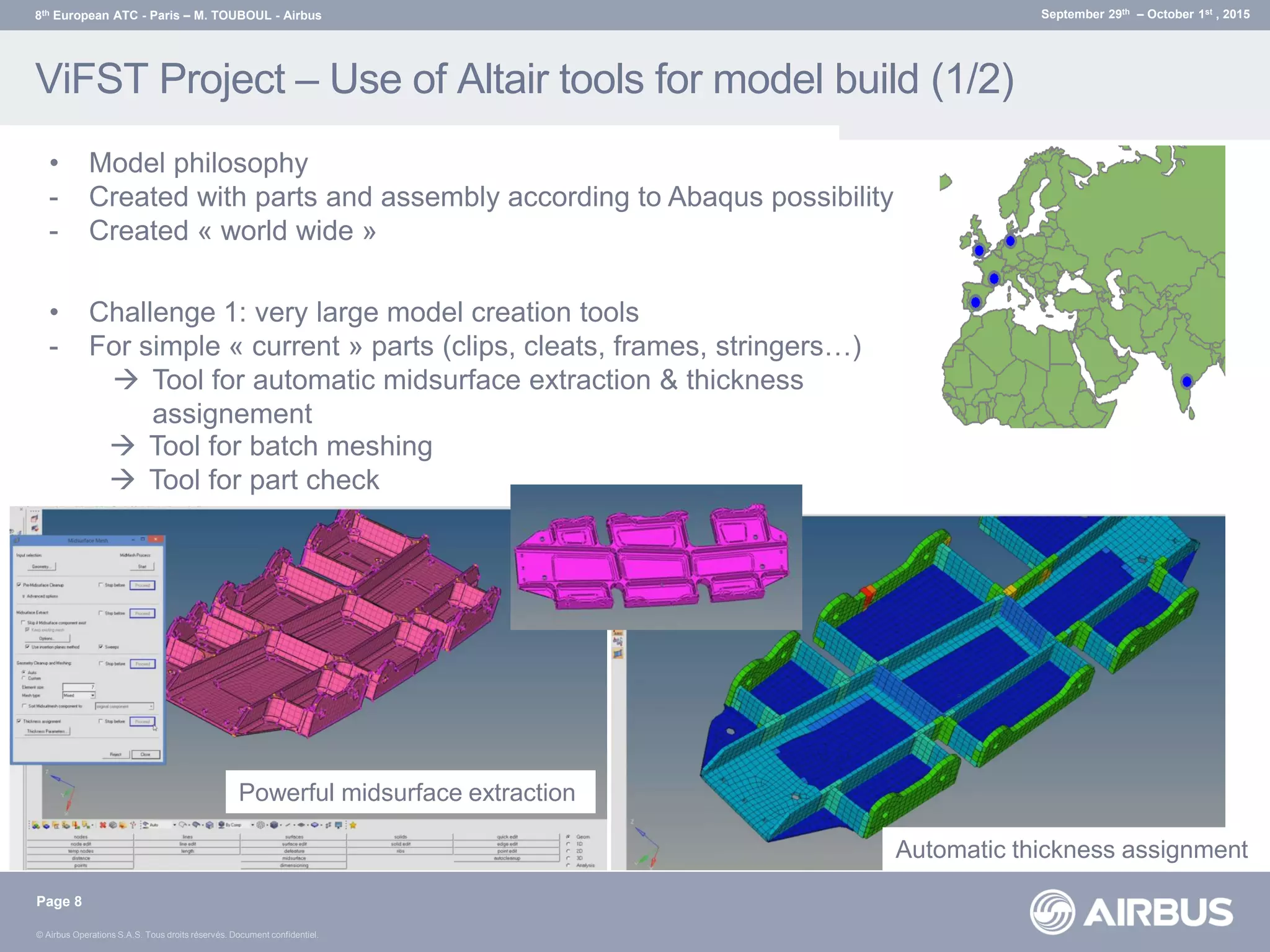 Aircraft Finite Element Modelling for structure analysis using Altair ...