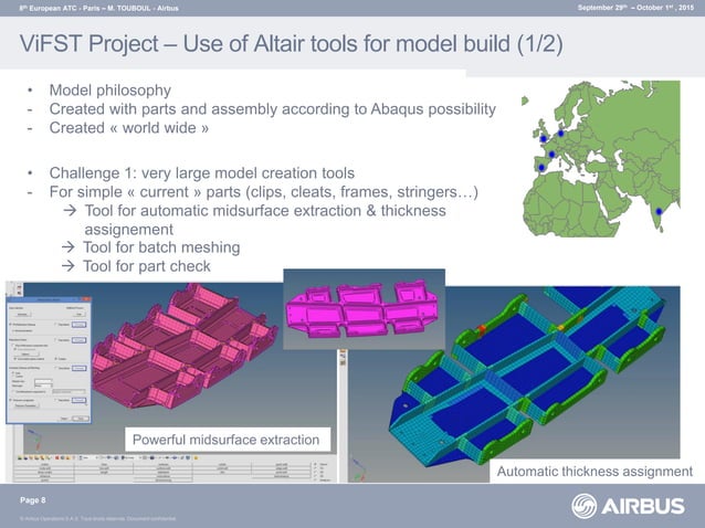 Aircraft Finite Element Modelling for structure analysis using Altair ...