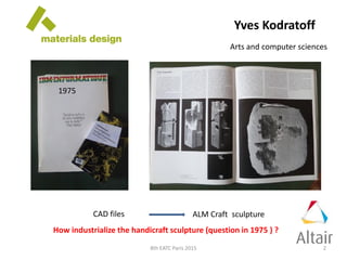 ALM According to ALM - History of 3D Printing | PPT
