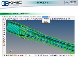 A study on DOE of tubular rear axle twist beam using HyperStudy | PPT