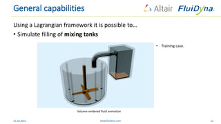 Particle-based fluid simulations using GPUs | PDF