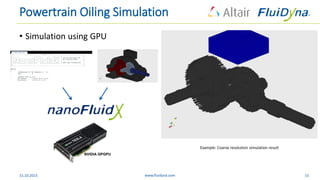 Particle-based fluid simulations using GPUs | PDF