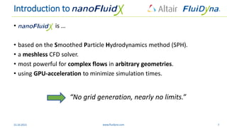 Particle-based fluid simulations using GPUs | PDF