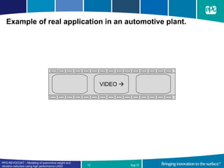 Modeling of weight and vibration reduction using high performance LASD ...