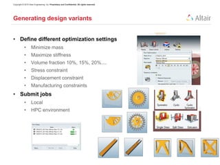 Reengineering of Topology Optimization Results - Inspire and PolyNURBS ...