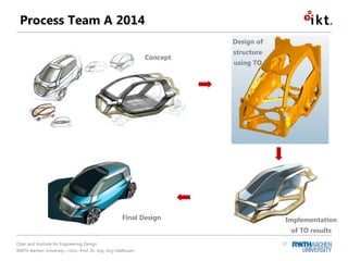 Topology Optimization as a technique in multidisciplinary student ...