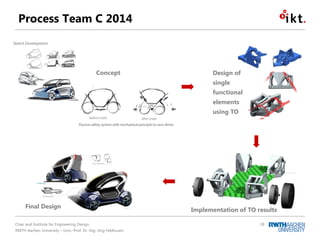 Topology Optimization as a technique in multidisciplinary student ...