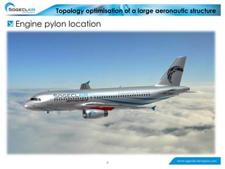 Large scale topological optimisation: aircraft engine pylon case | PDF