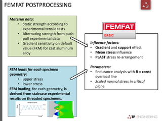 Stress and Durability Analysis of Threaded Connections in a Cast ...