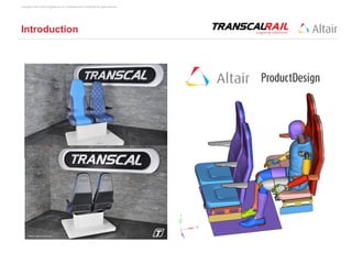 Rail Seat Development using Dynamic Crash Simulation | PDF