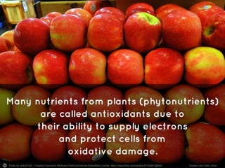 Eat Foods High in Electrons | PPTX
