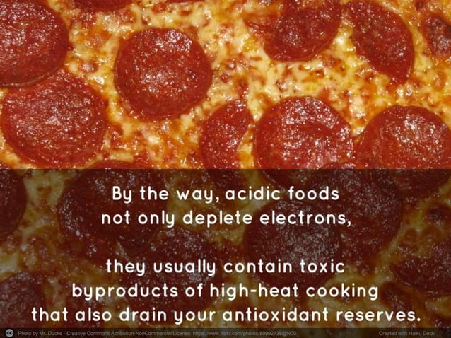 Eat Foods High in Electrons | PPTX