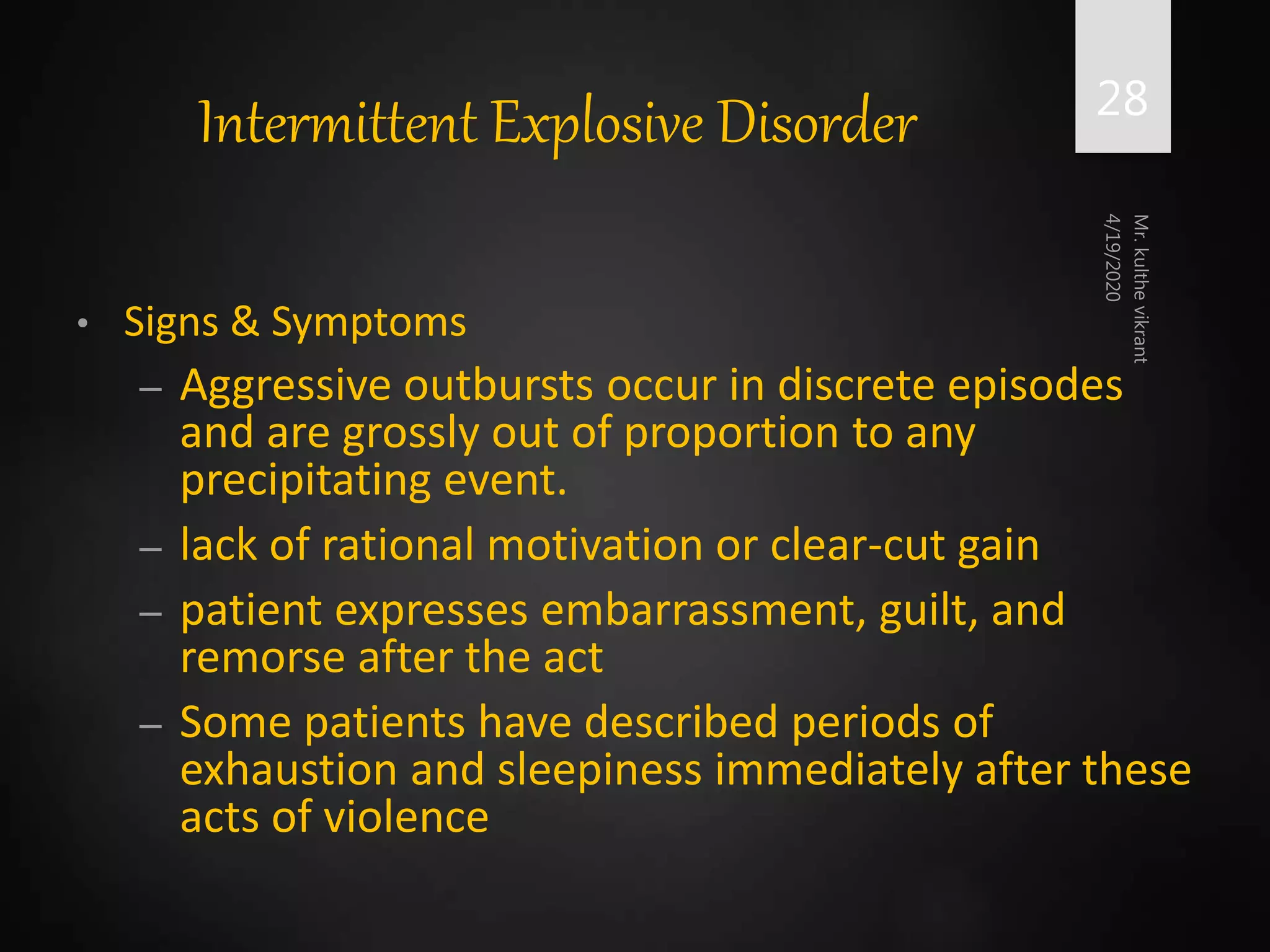 Eating and impulse control disorders1 | PPT
