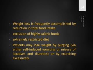 Eating and impulse control disorders1 | PPT
