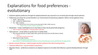 Eating Behaviour - AQA A level Psychology Revision | PPTX