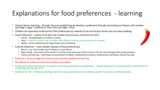 Eating Behaviour - AQA A level Psychology Revision | PPTX