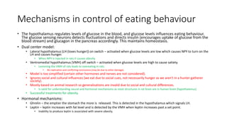 Eating Behaviour - AQA A level Psychology Revision | PPTX