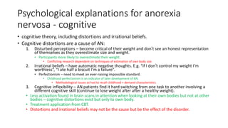 Eating Behaviour - AQA A level Psychology Revision | PPTX