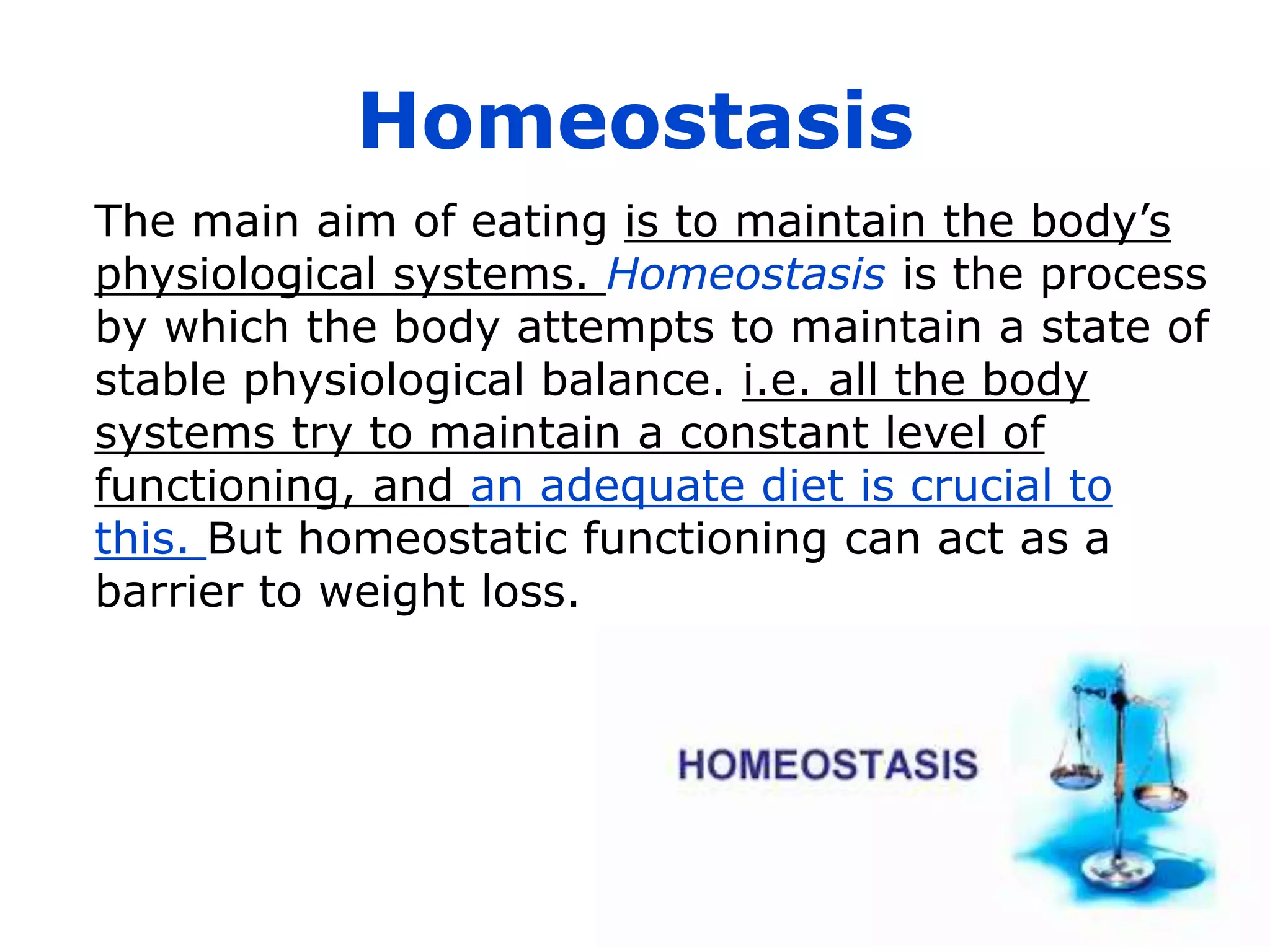 Eating behaviour presentation (psychology) | PPTX