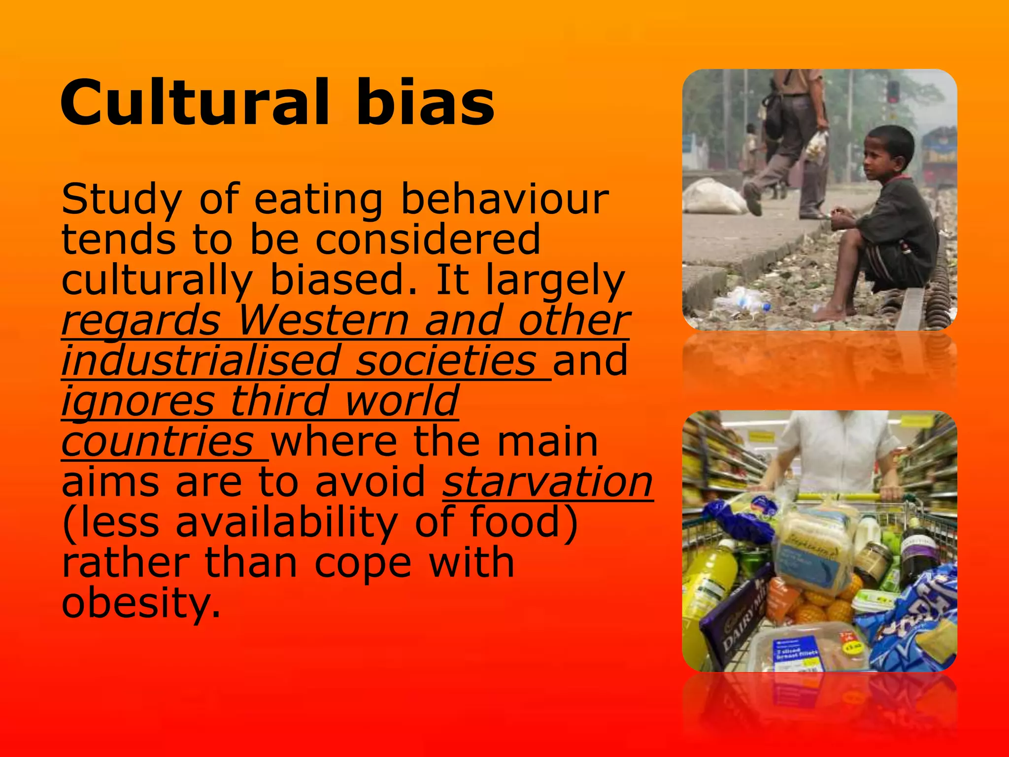 Eating behaviour presentation (psychology) | PPTX