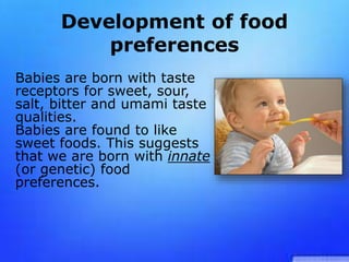 Eating behaviour presentation (psychology) | PPTX