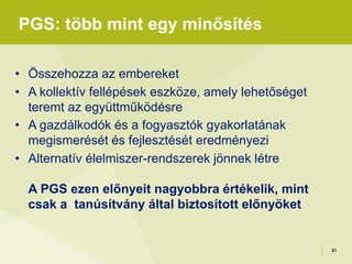 Hogyan működik egy PGS? | PPTX