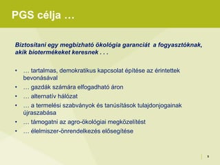 Hogyan működik egy PGS? | PPTX