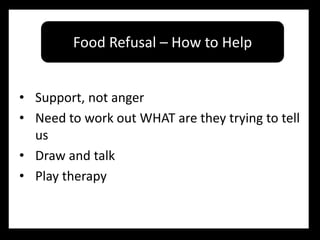 Eating difficulties in younger children and when to worry | PPSX