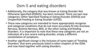 Feeding And Eating diorder | PPTX