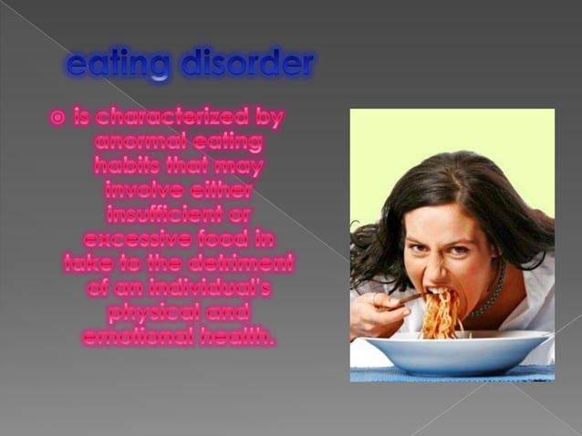 Eating disorder | PPT