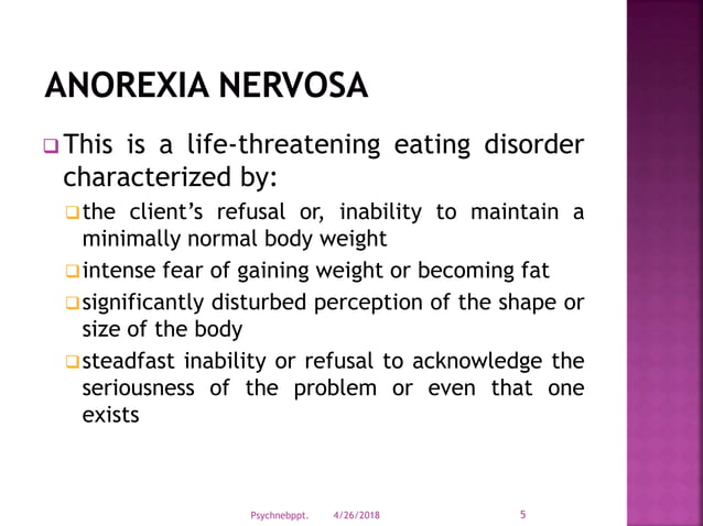 Eating disorder | PPT