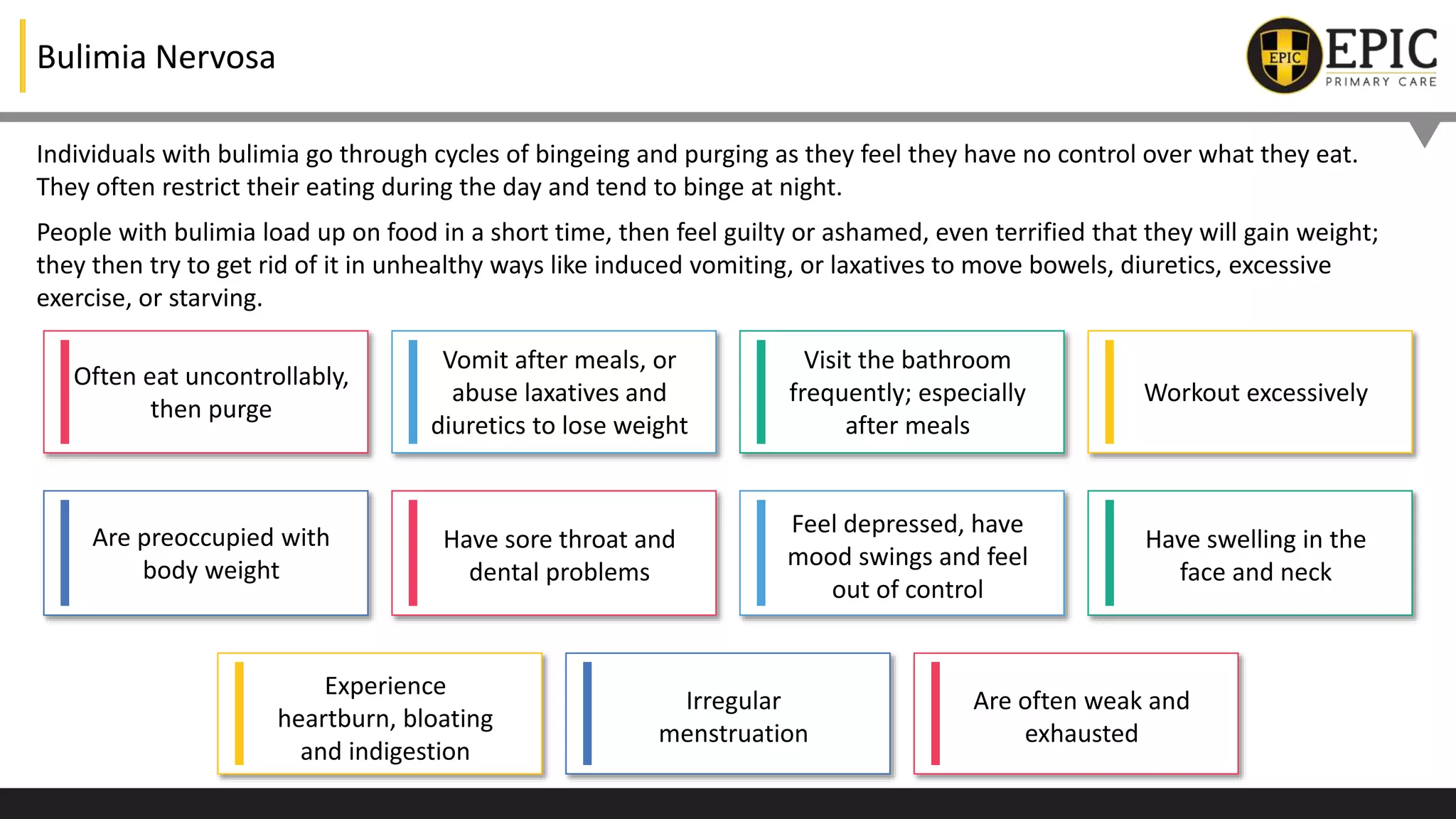 Eating Disorders: Symptoms, Causes, Diagnosis and Treatment | PPTX