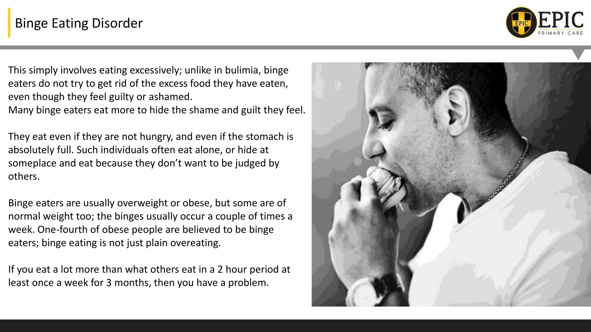 Eating Disorders: Symptoms, Causes, Diagnosis and Treatment | PPTX