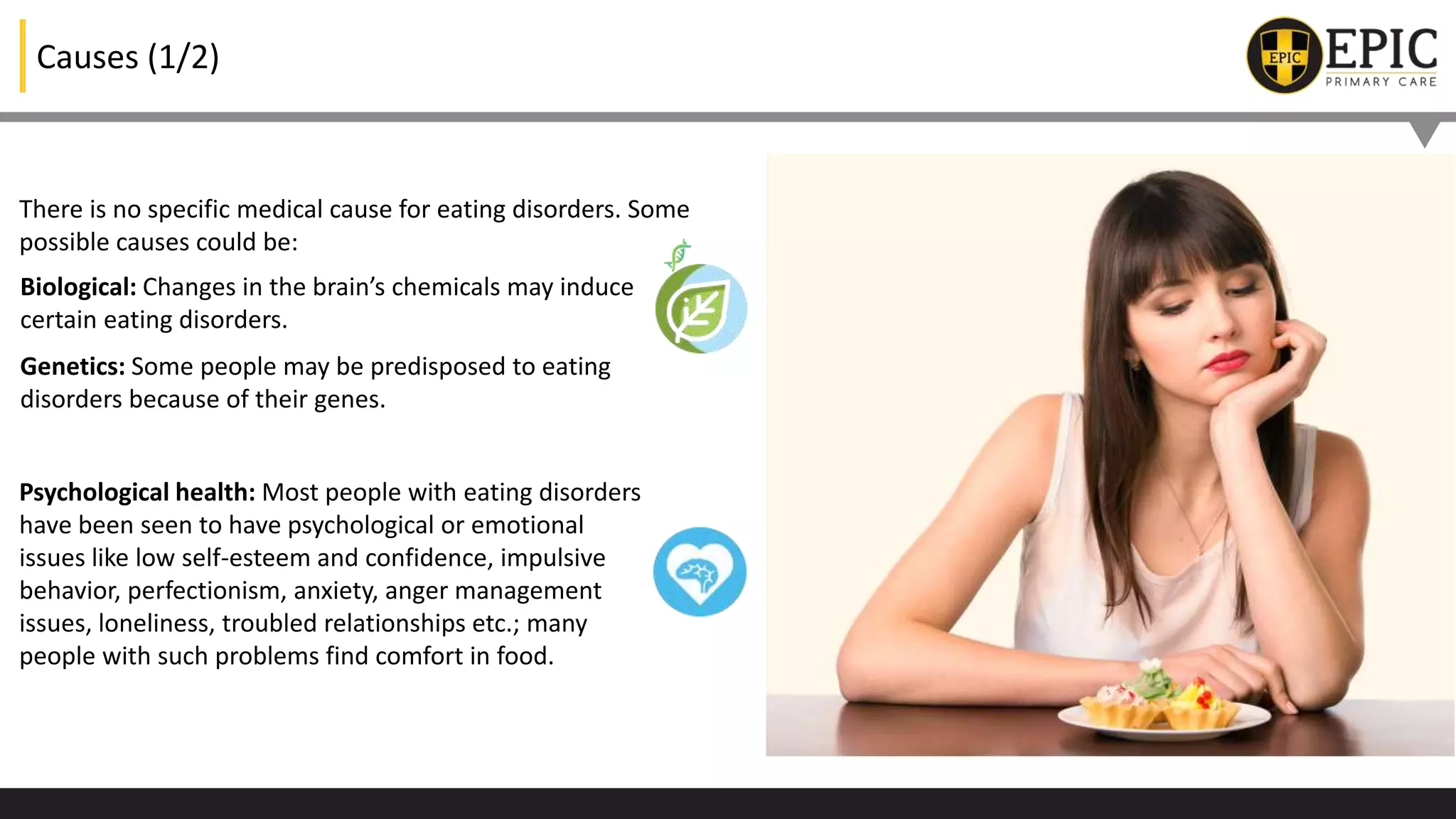 Eating Disorders: Symptoms, Causes, Diagnosis and Treatment | PPTX