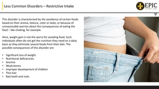 Eating Disorders: Symptoms, Causes, Diagnosis and Treatment | PPTX