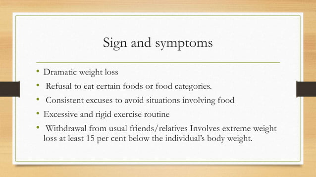 eating disorder.pptx | Digestive Disorders | Diseases and Conditions