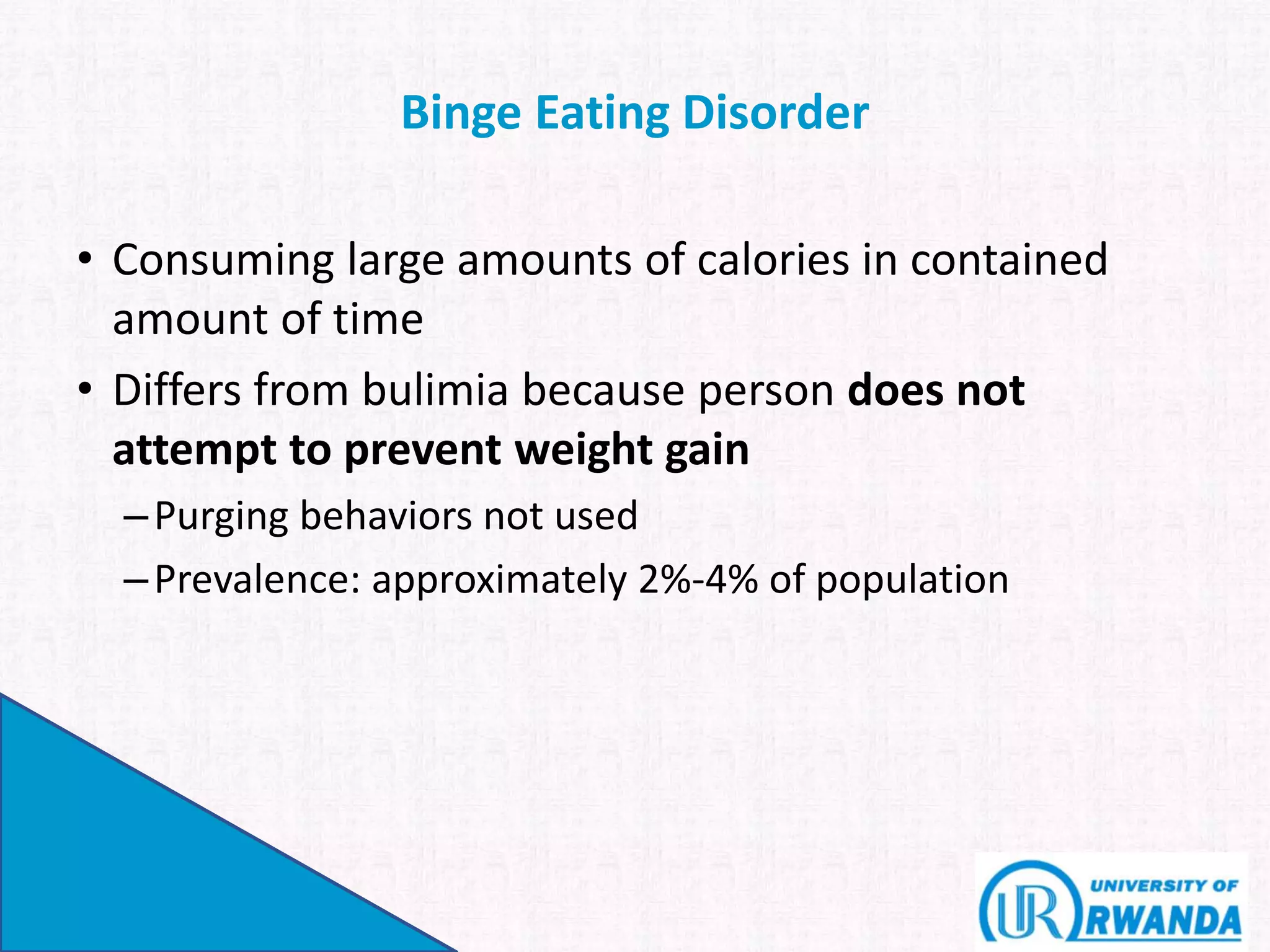 Eating disorder2019pptx 2 | PPTX