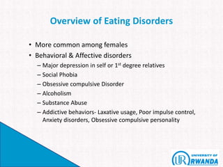Eating disorder2019pptx 2 | PPTX