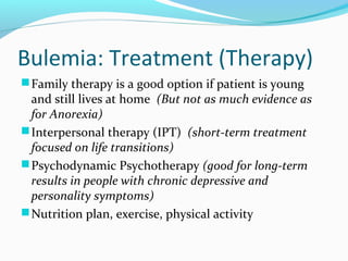 Eating disorder : symptoms, Diagnosis and treatment | PPT