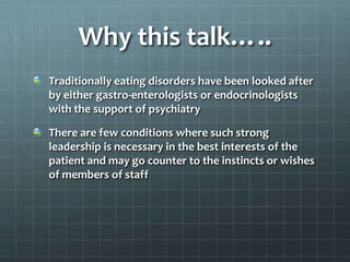 Eating disorder presentation | PPTX