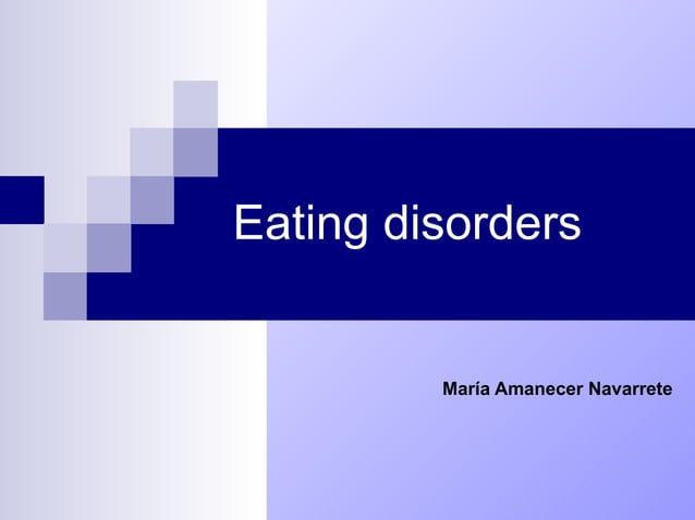Eating Disorders | PPT