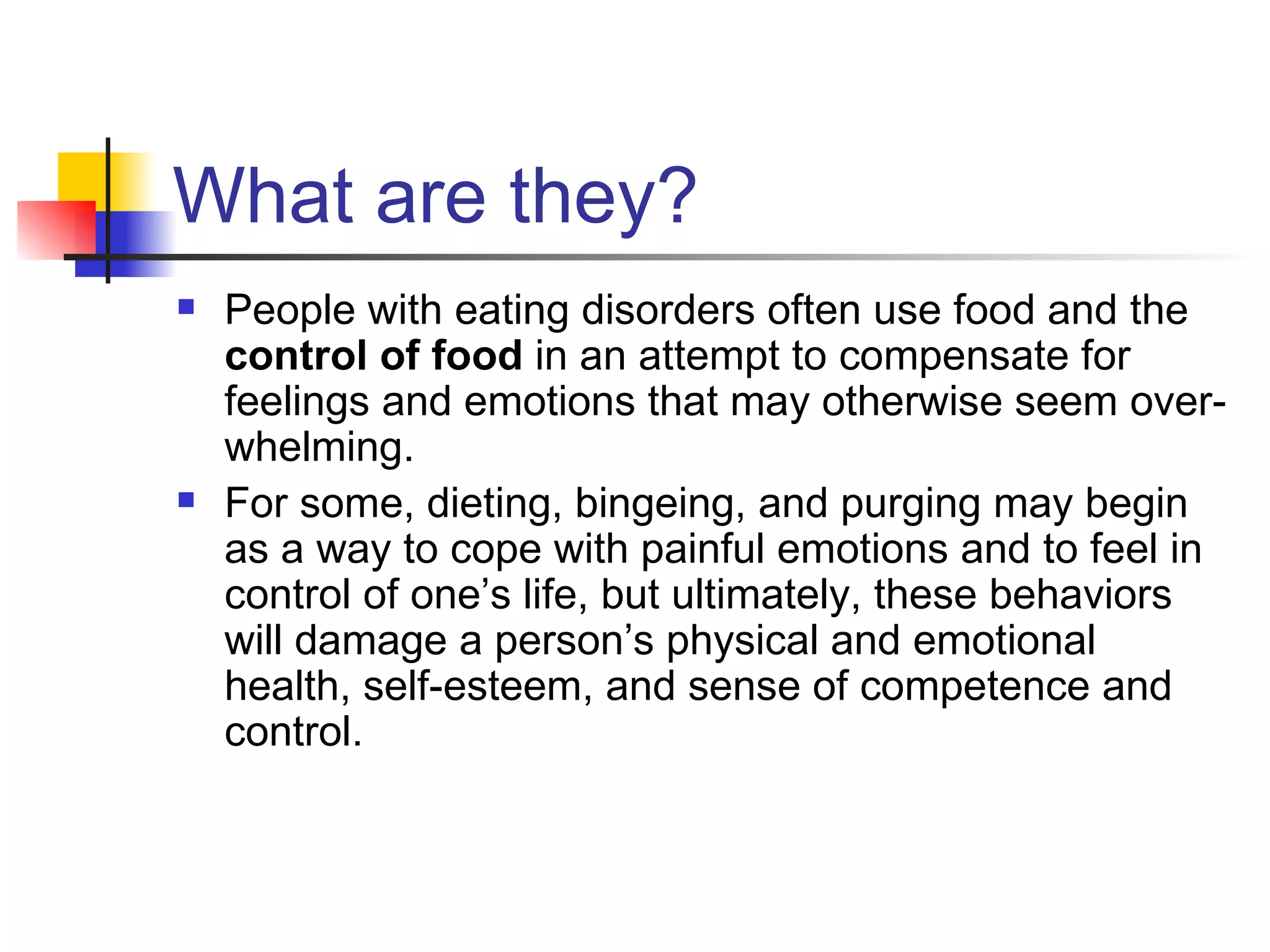 Eating disorders | PPT