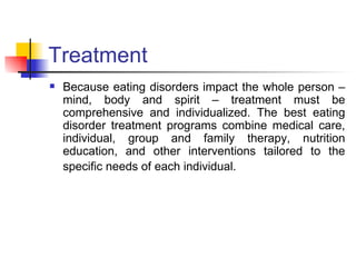 Eating disorders | PPT