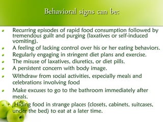 Eating disorders | PDF