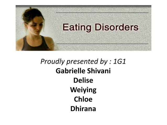 Eating disorders | PPT