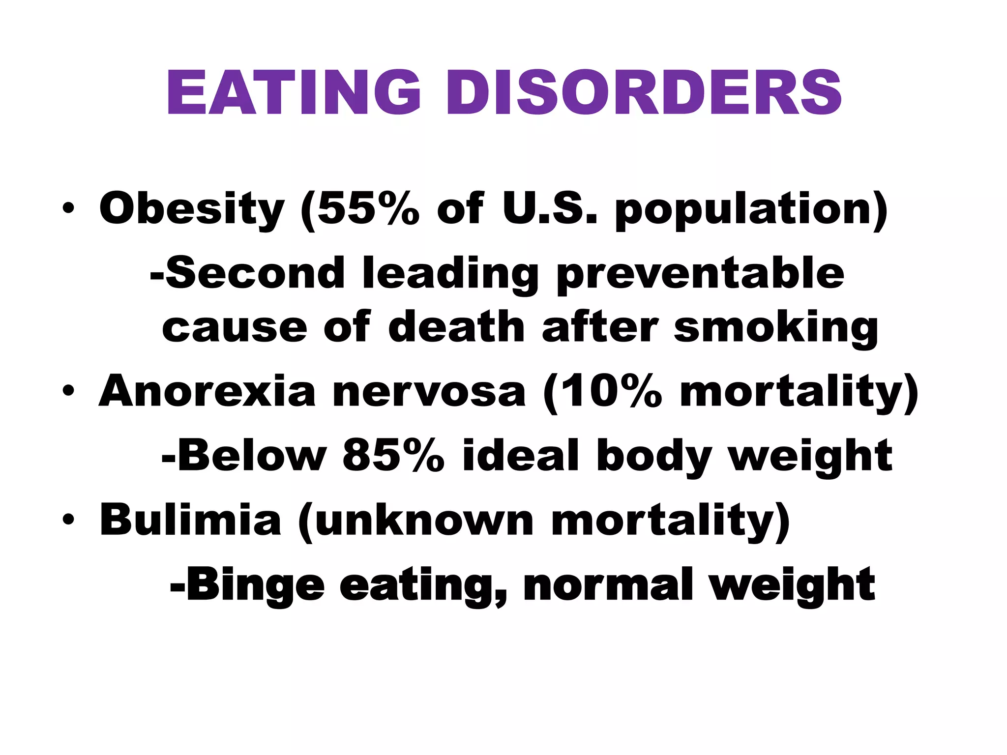 Eating disorders | PPT