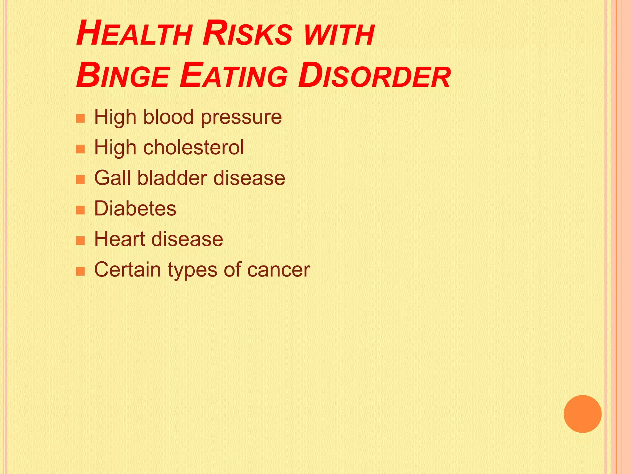 Eating disorders. | PPTX