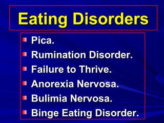 Eating disorders | PPT