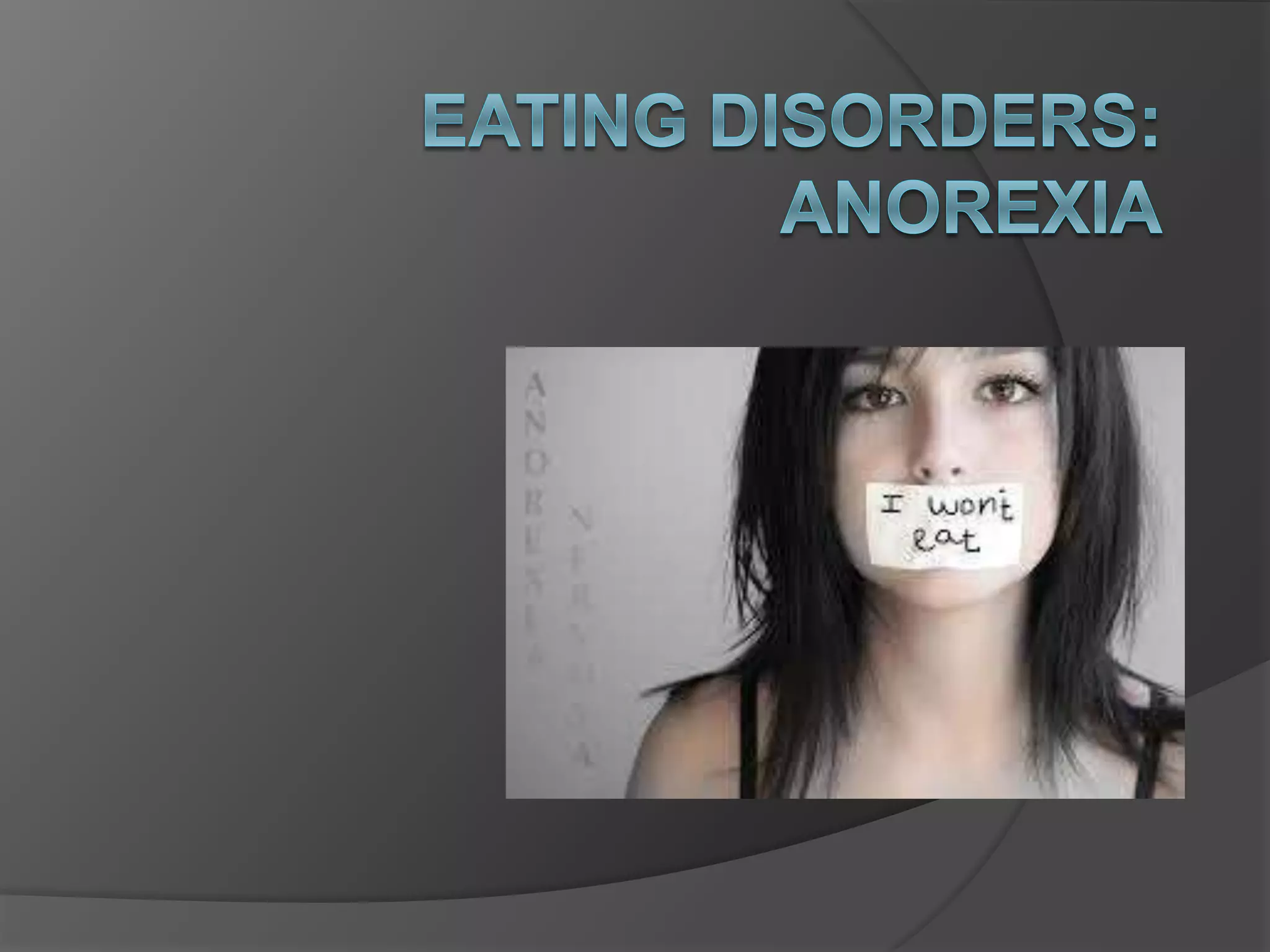 Eating disorders | PPTX
