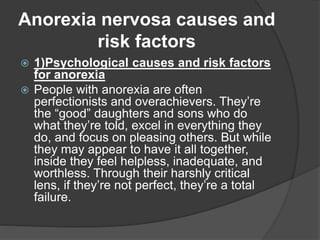 Eating disorders | PPTX